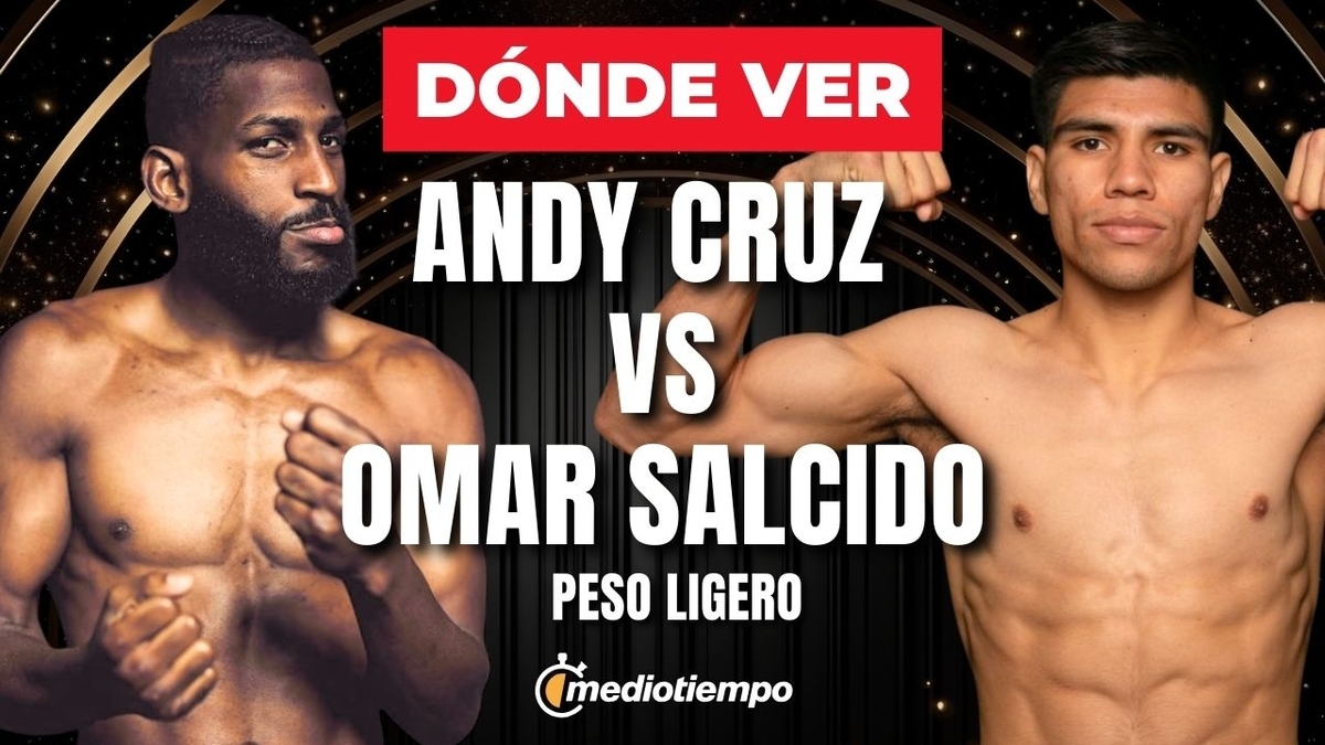 Dónde ver pelea de Andy Cruz vs Omar Salcido EN VIVO hoy 25 de enero