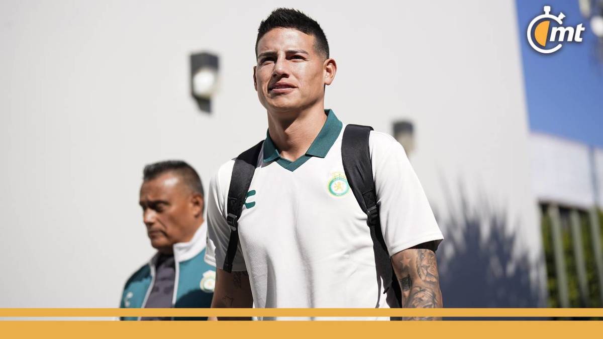 James Rodríguez arrancará como titular para el juego entre León-Bravos