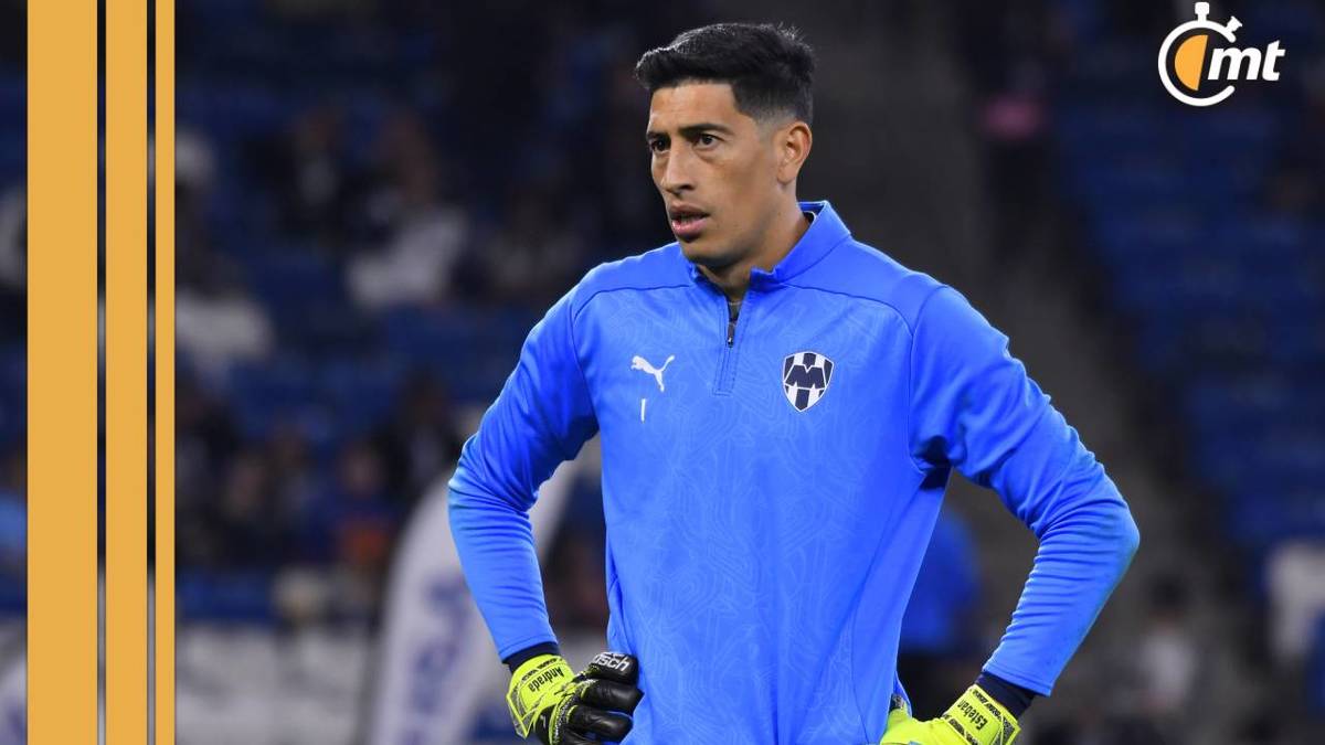 Esteban Andrada, suplente de Rayados ante Necaxa tras abucheos