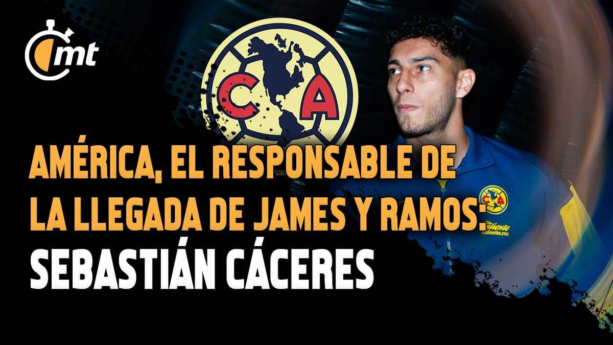 América, el responsable de la llegada de James y Ramos: Sebastián Cáceres