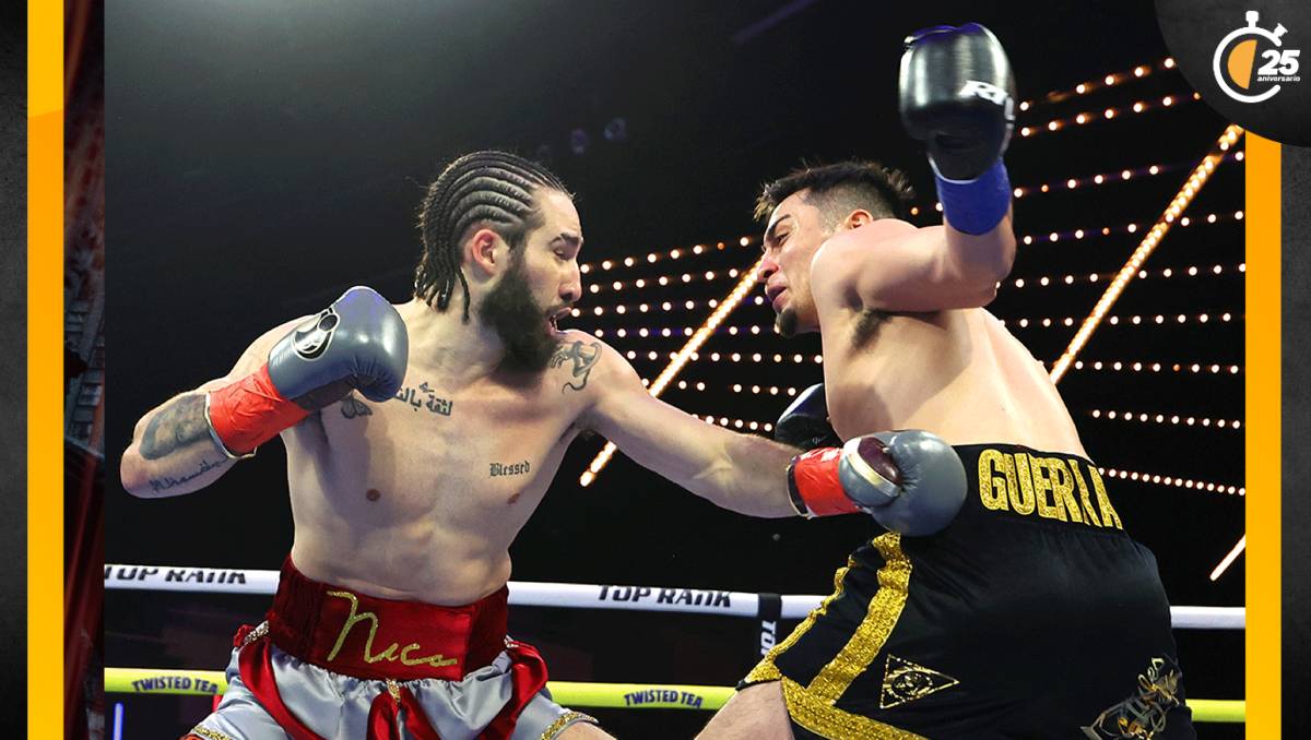 Juan Carlos Guerra derrotó a Nico Ali Walsh, nieto de Muhammad Ali