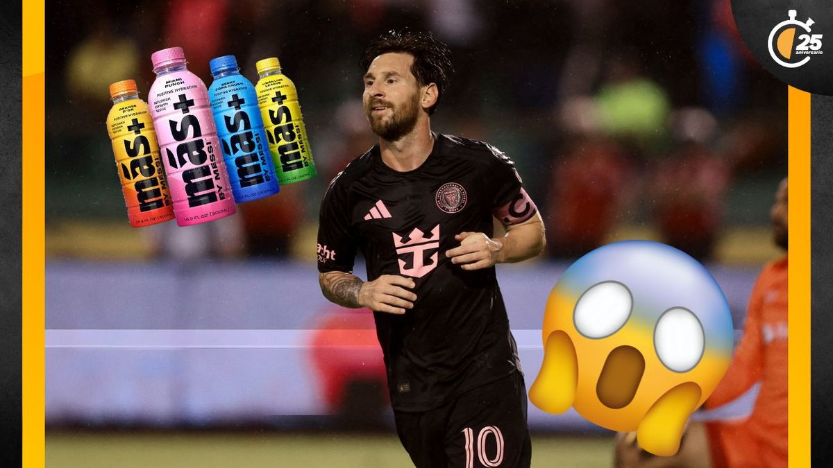Messi lanza su línea de bebidas hidratantes: dónde comprar en México