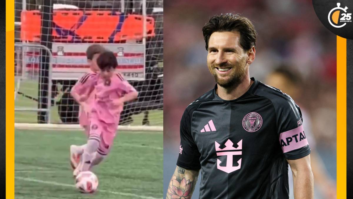 Ciro Messi marcó un golazo con las inferiores del Inter de Miami