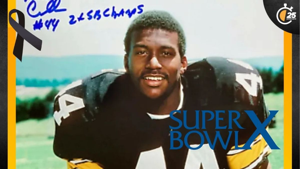 Campeón del Super Bowl X con Pittsburgh Steelers muere a los 71 años