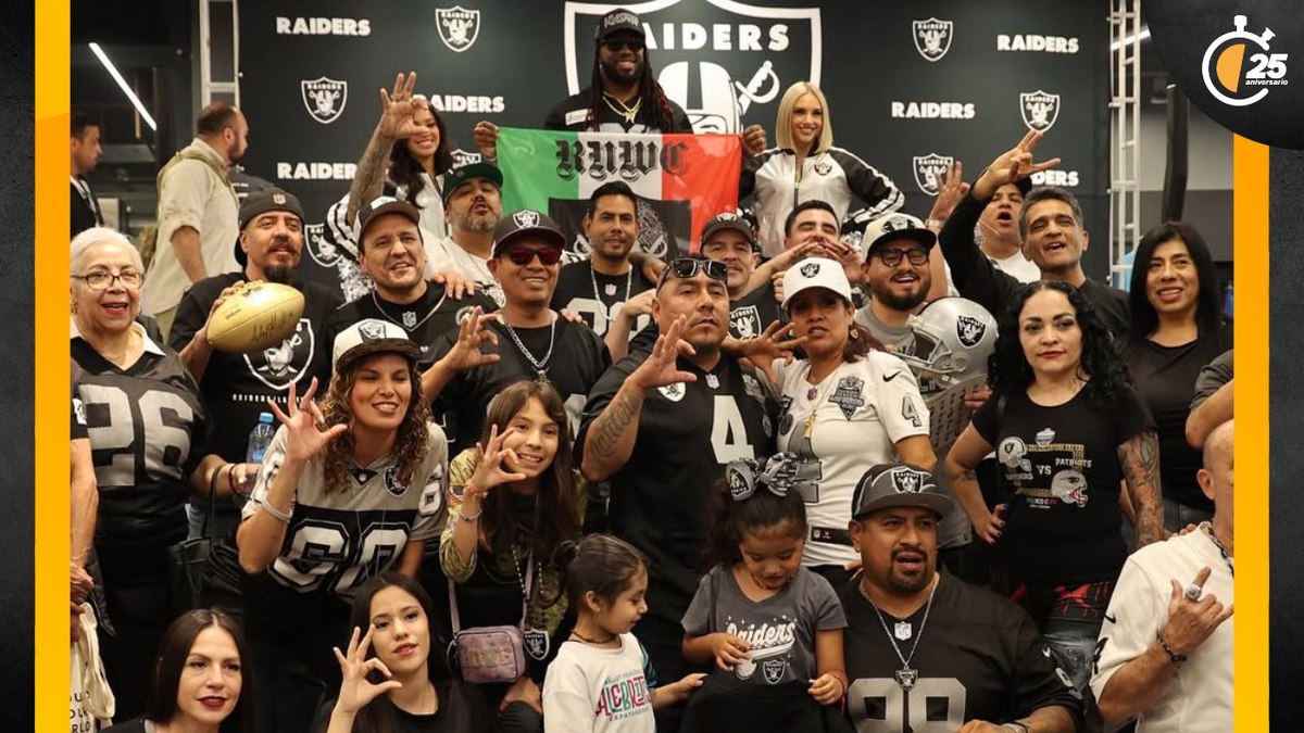 NFL. Las Vegas Raiders cimbran Guadalajara con gran evento