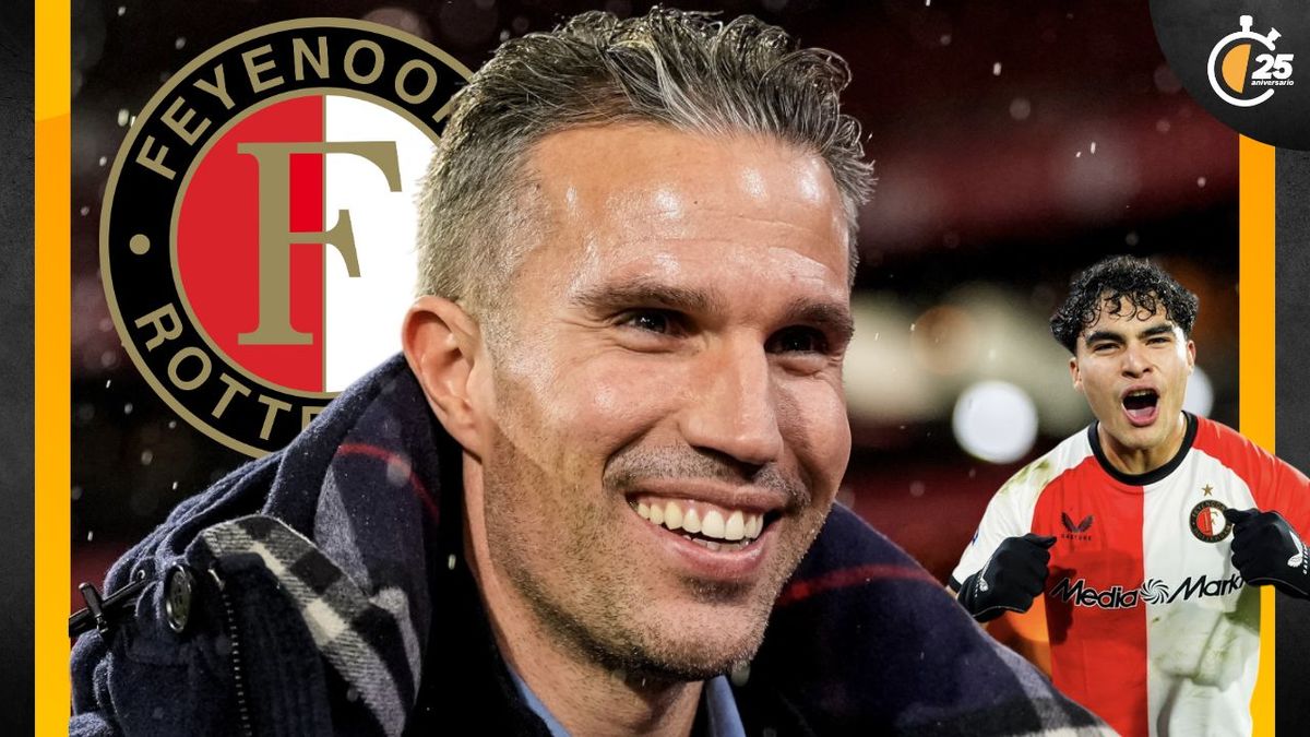 Van Persie, nuevo entrenador de Stephano Carrillo en Feyenoord