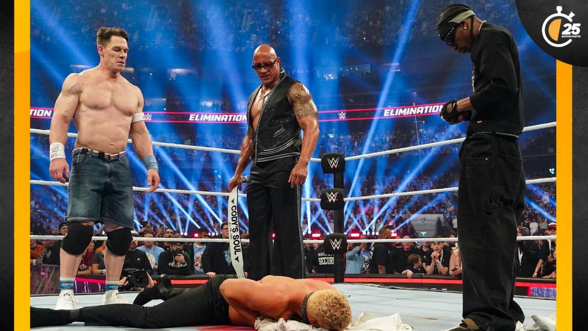 Travis Scott lesiona a Cody Rhodes con golpe en Elimination Chamber
