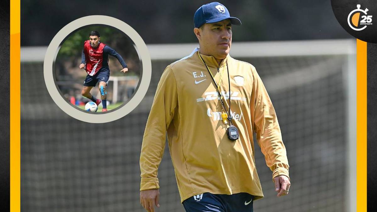 Leo Suárez reacciona así a intensa práctica con Efraín Juárez en Pumas