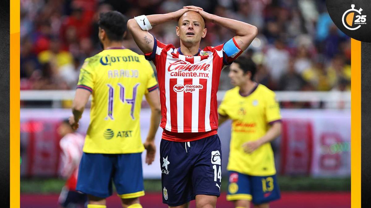 Chicharito: Estos son los juegos que tiene sin marcar al América