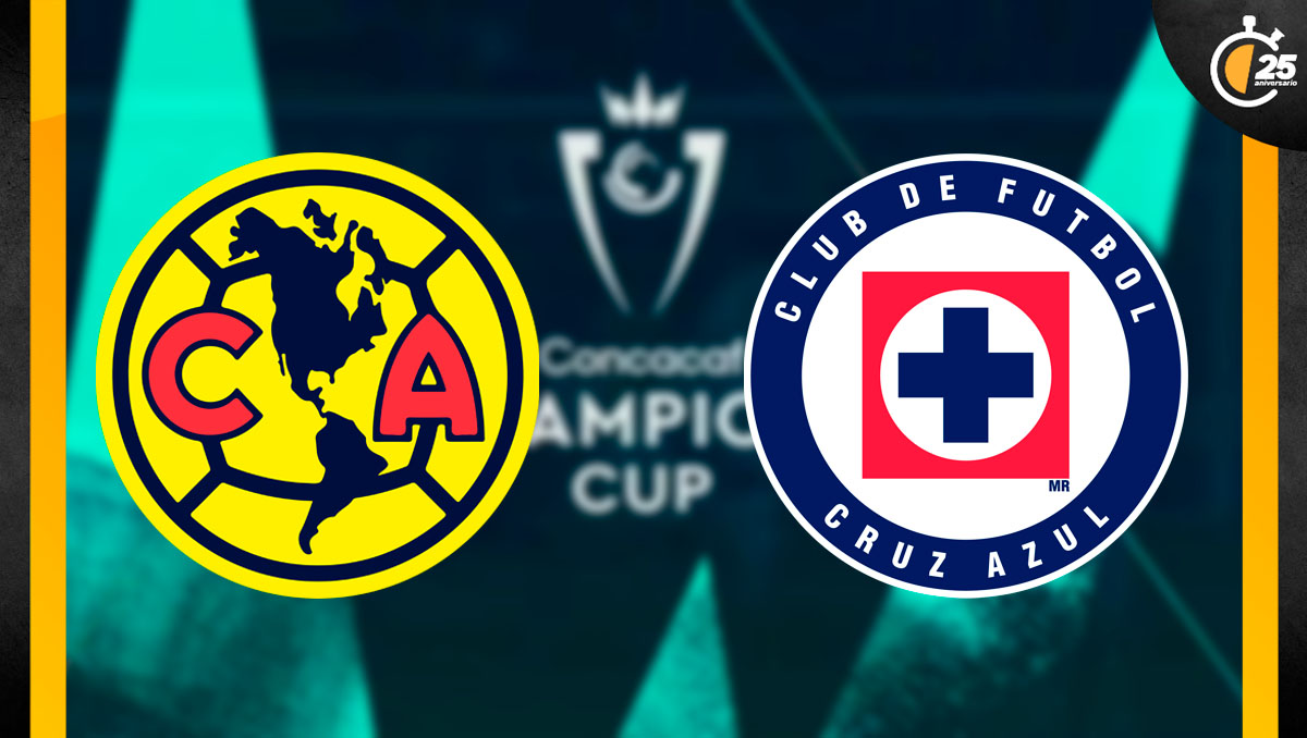 América y Cruz Azul, rivales en Cuartos de Copa de Campeones Concacaf