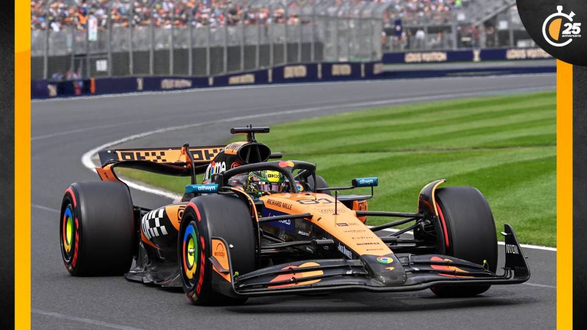 Oscar Piastri es primero en tercer prueba del GP de Australia