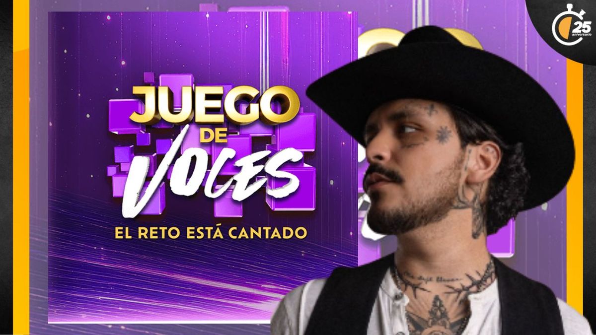 Christian Nodal será el invitado especial de Juego de Voces HOY