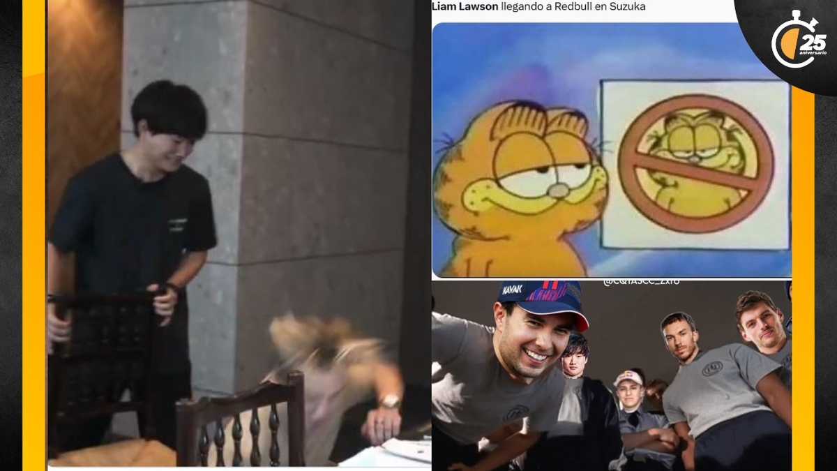 F1: Los mejores memes de Liam Lawson tras ser reemplazado en Red Bull