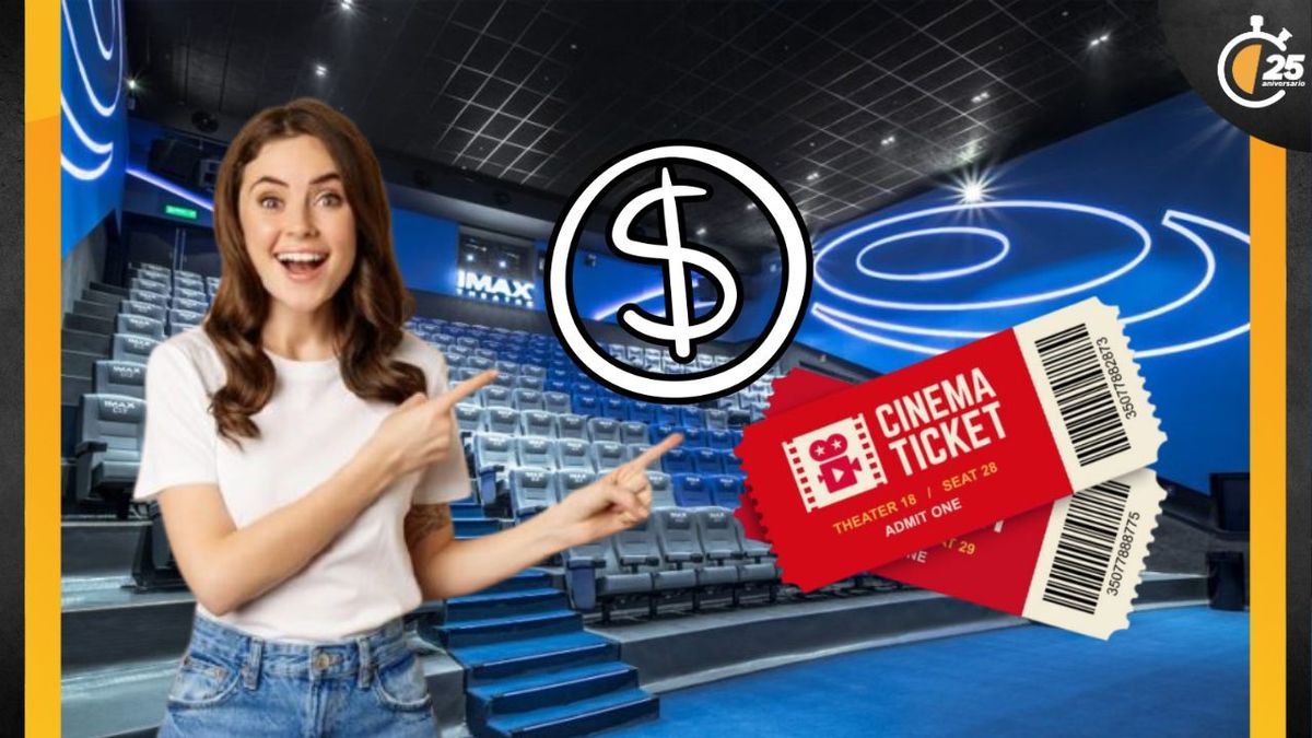 ¡Disfruta del cine a solo 29 pesos! Conoce cuándo y dónde