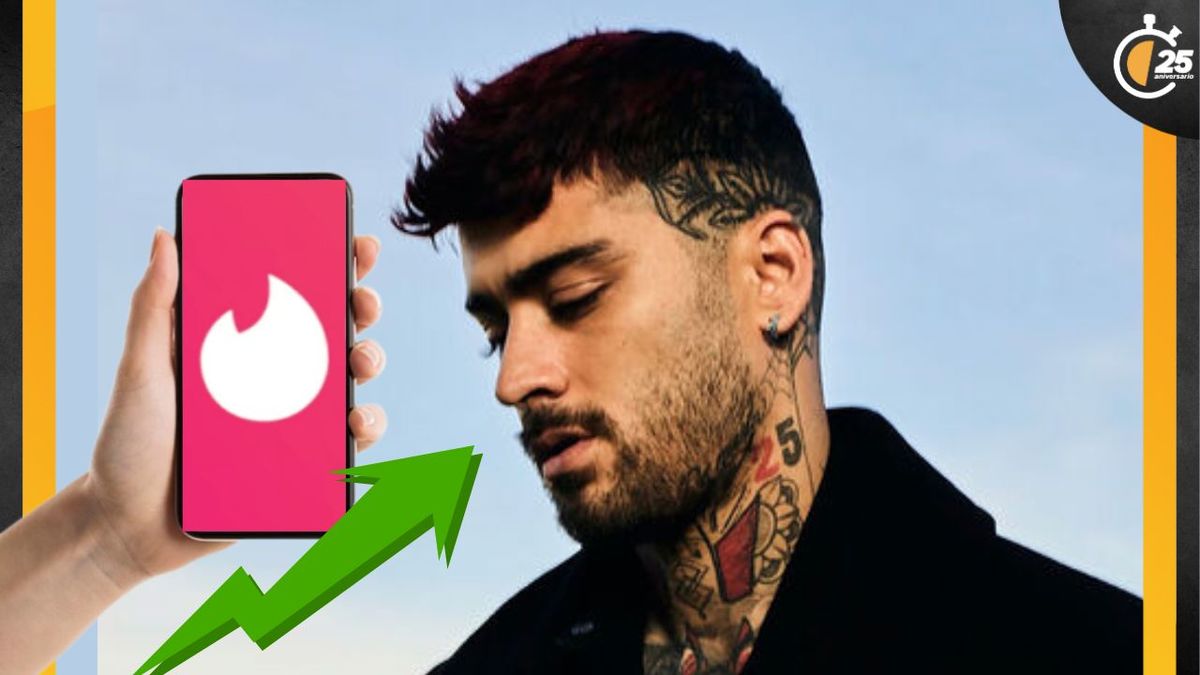 Zayn Malik genera descargas de Tinder al 600% en México