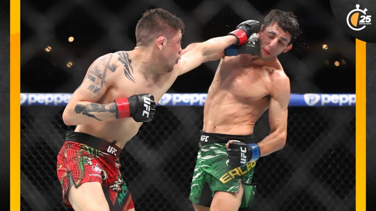 Brandon Moreno triunfa ante Steve Erceg en el UFC México 2025