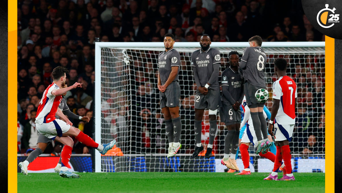 Mikel Arteta afirmó que tenían 3 años y medio sin anotar de falta