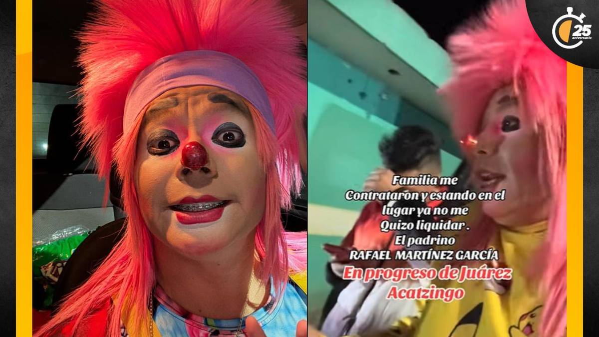 Payaso Talachitas denuncia a familia que se negó a pagarle su servicio