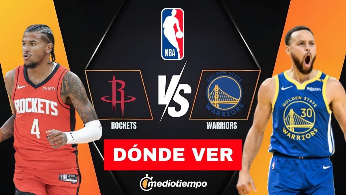 Dónde ver Rockets vs Warriors: Horario y canal Juego 2 NBA Playoffs