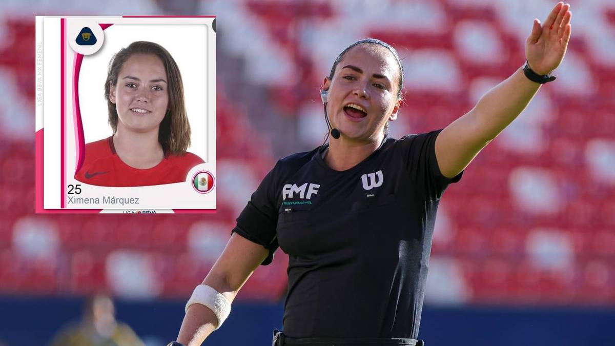 Ximena Márquez jugó para Pumas y será árbitra en el juego ante Chivas