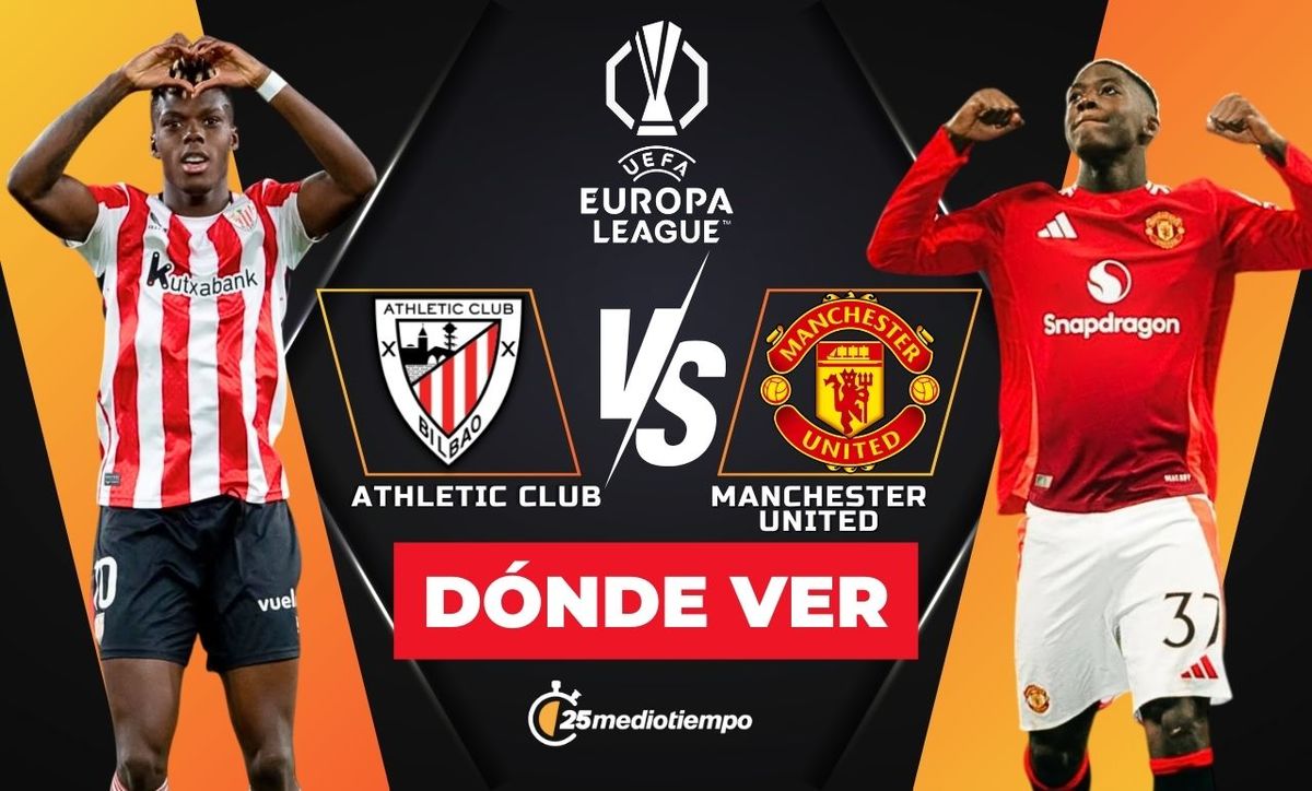 Dónde ver Athletic Club vs Manchester United: Semifinal Europa League