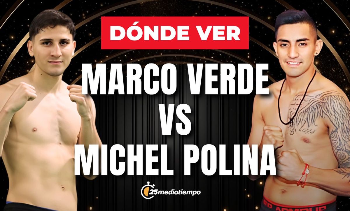 Marco Verde vs Michel Polina: Horario y dónde VER debut mexicano hoy