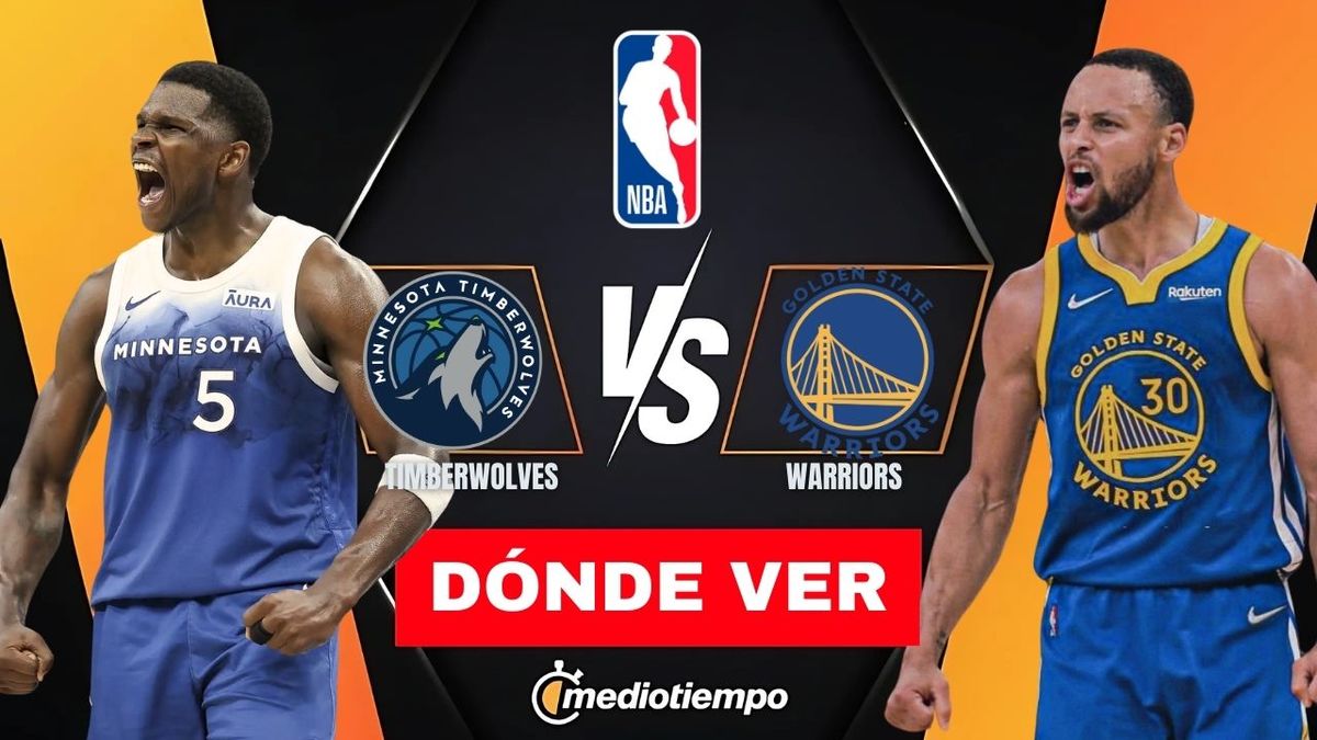 Timberwolves vs Warriors: dónde y a qué hora ver EN VIVO Juego 1 NBA