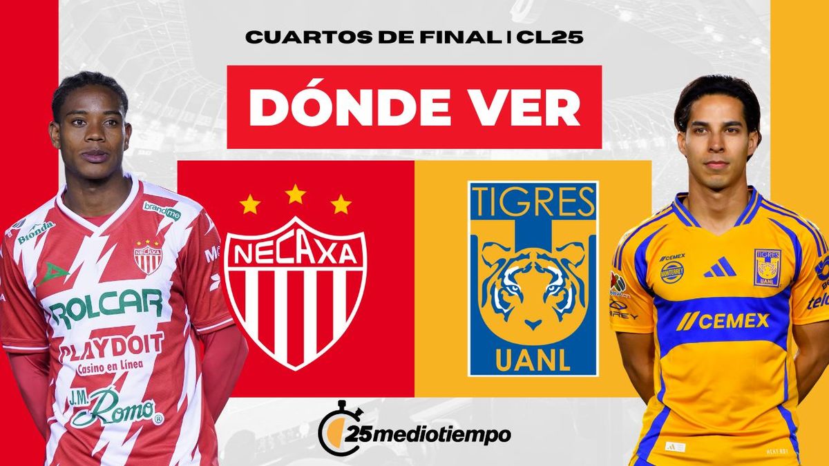 Necaxa vs Tigres: dónde y a qué hora ver EN VIVO Ida Cuartos de Final