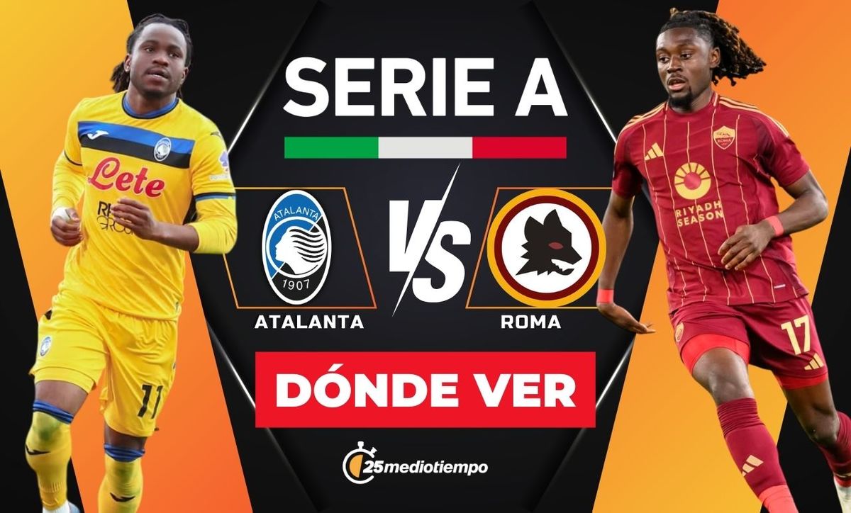 Dónde ver Atalanta vs Roma EN VIVO: Serie A 2024-25 Jornada 36