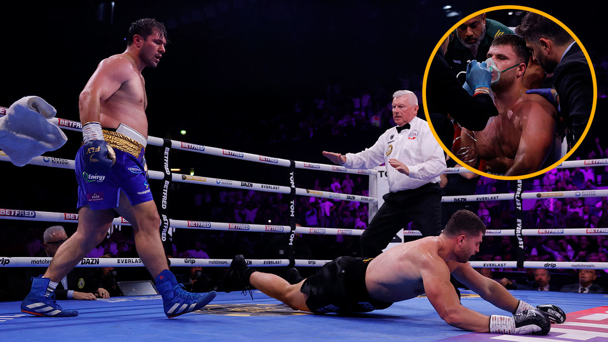 Así fue el impactante KO de Dave Allen que dejó a Fisher con oxígeno