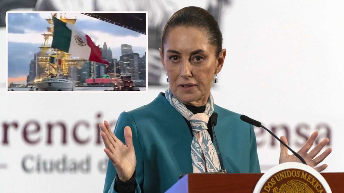 Sheinbaum: se investigará accidente del buque Cuauhtémoc en Nueva York