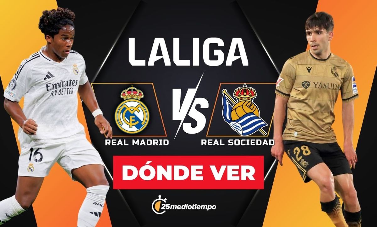 Real Madrid vs Real Sociedad EN VIVO. A qué hora y dónde ver LaLiga