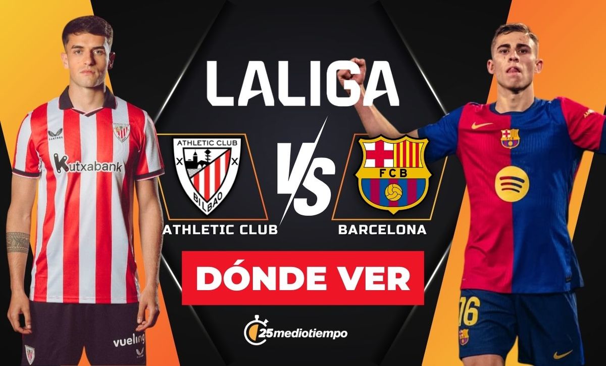 Dónde ver Athletic Club vs Barcelona EN VIVO: horario y canal LaLiga