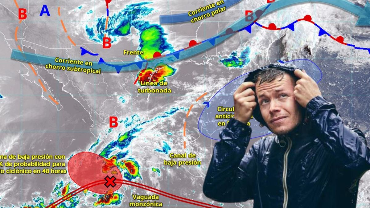 Ciclón Alvin en formación podría impactar Michoacán y Colima