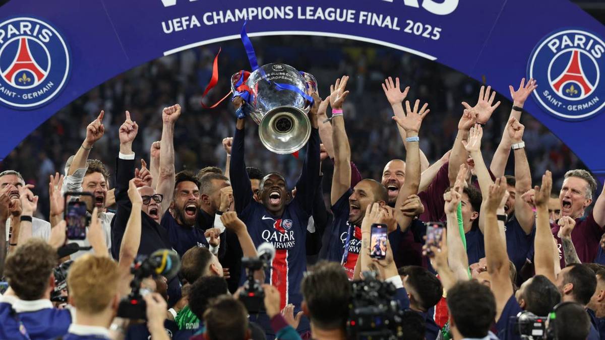 Ousmane Dembelé de PSG, mejor jugador de la Champions League