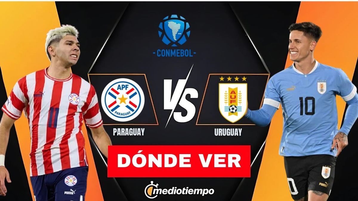 Paraguay vs. Uruguay: dónde y a qué hora ver EN VIVO CONMEBOL