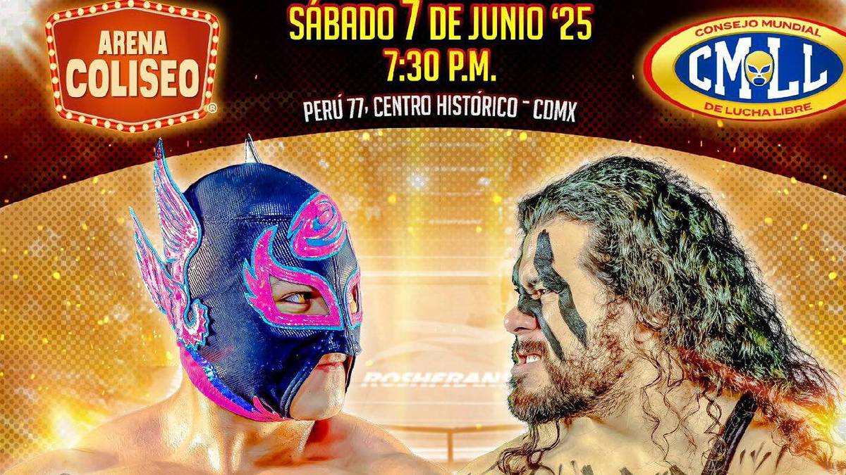 CMLL: Horarios y cartelera para HOY 7 de junio en la Arena Coliseo