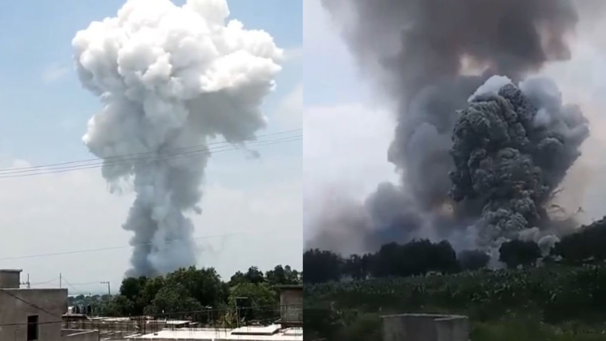 Vecinos reportan fuerte explosión en Tultepec, Estado de México