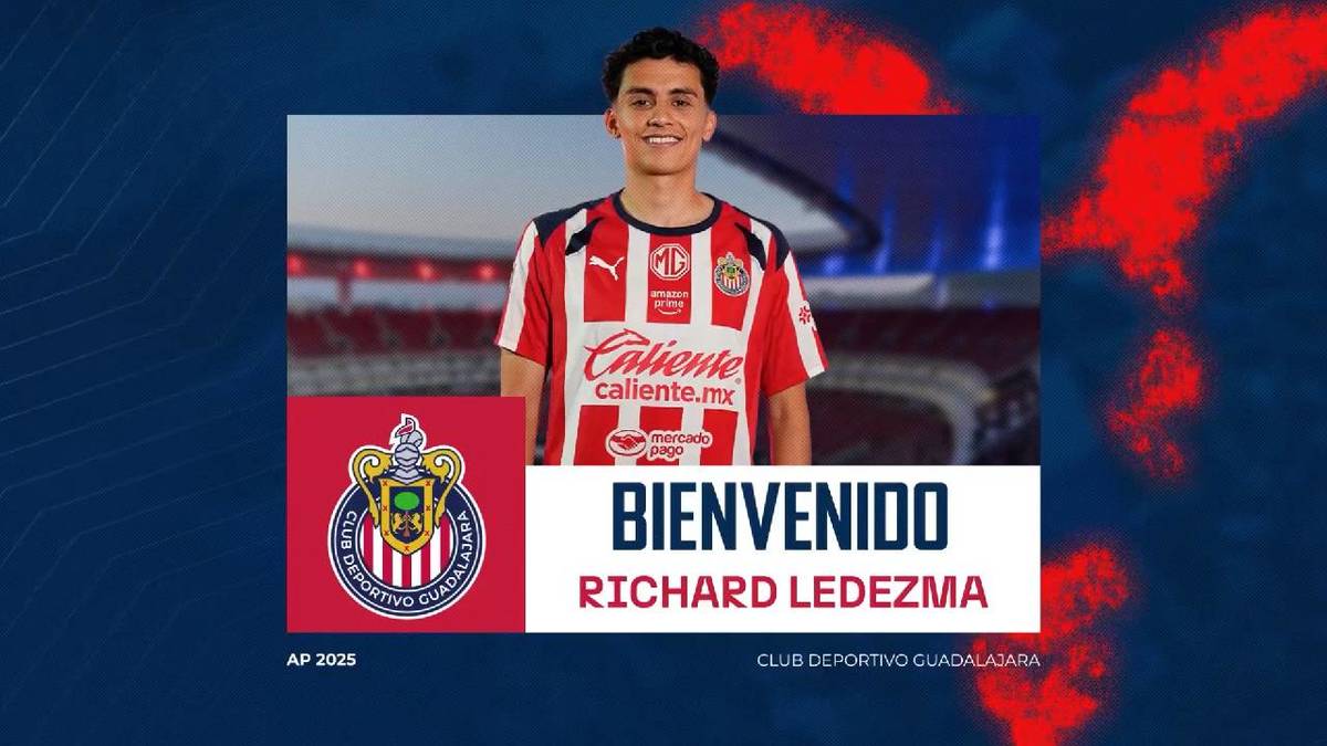 Richard Ledezma es nuevo jugador de Chivas