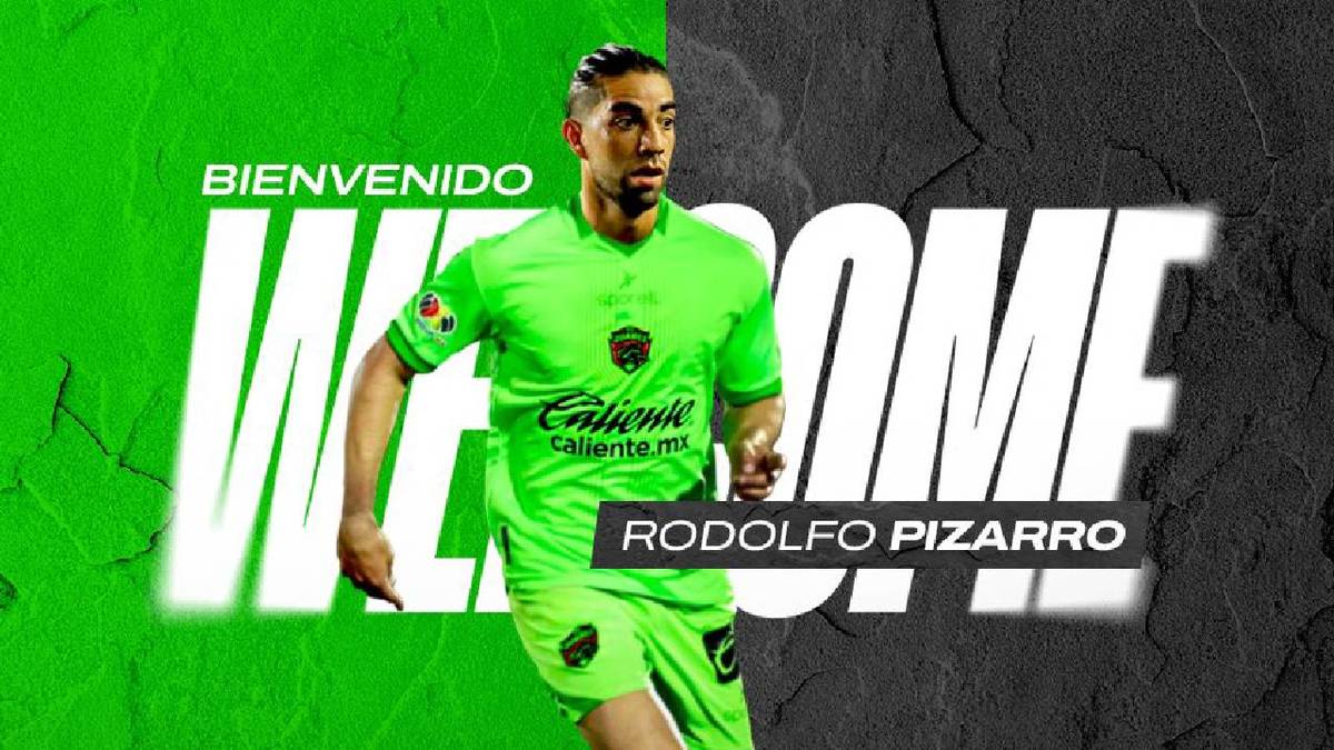 Rodolfo Pizarro es nuevo jugador de Bravos de Juárez