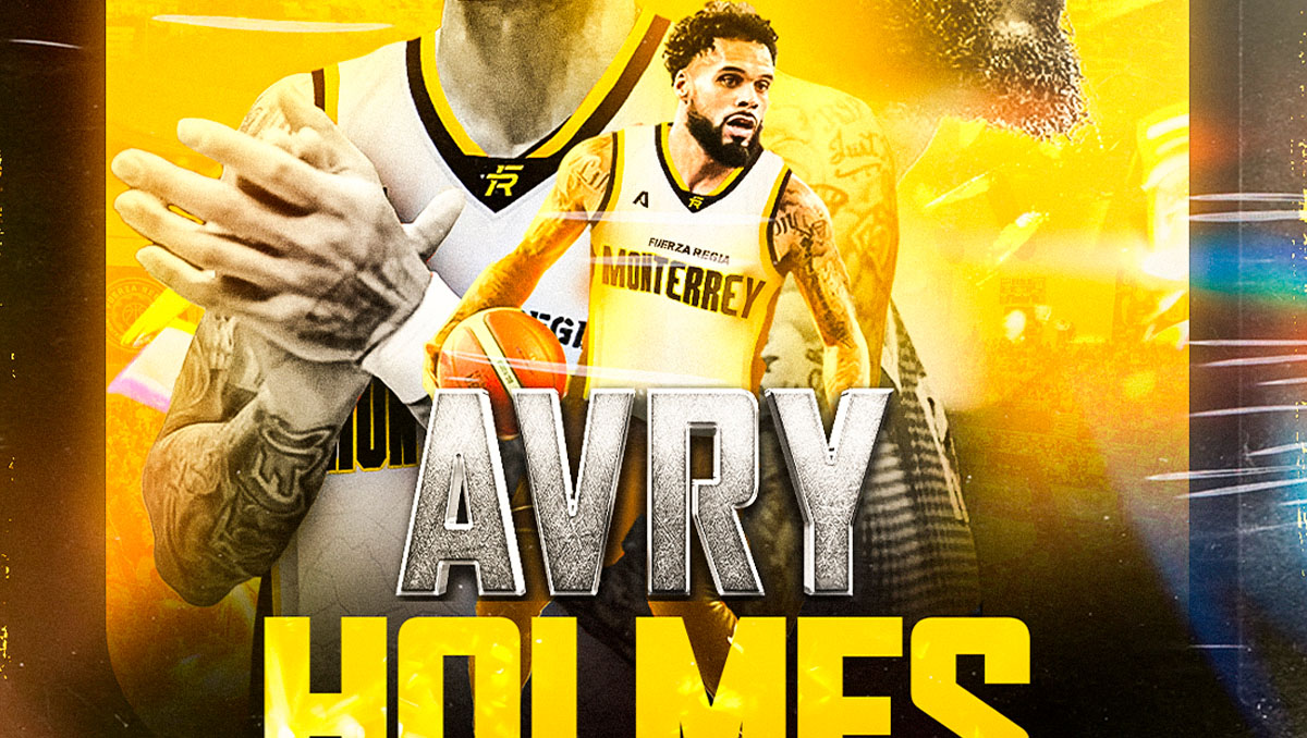 Avry Holmes es nuevo jugador de Fuerza Regia