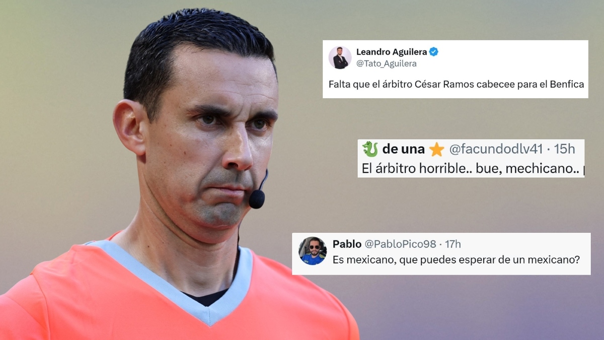 Argentinos estallan contra César Ramos por arbitraje en Boca vs Benfic