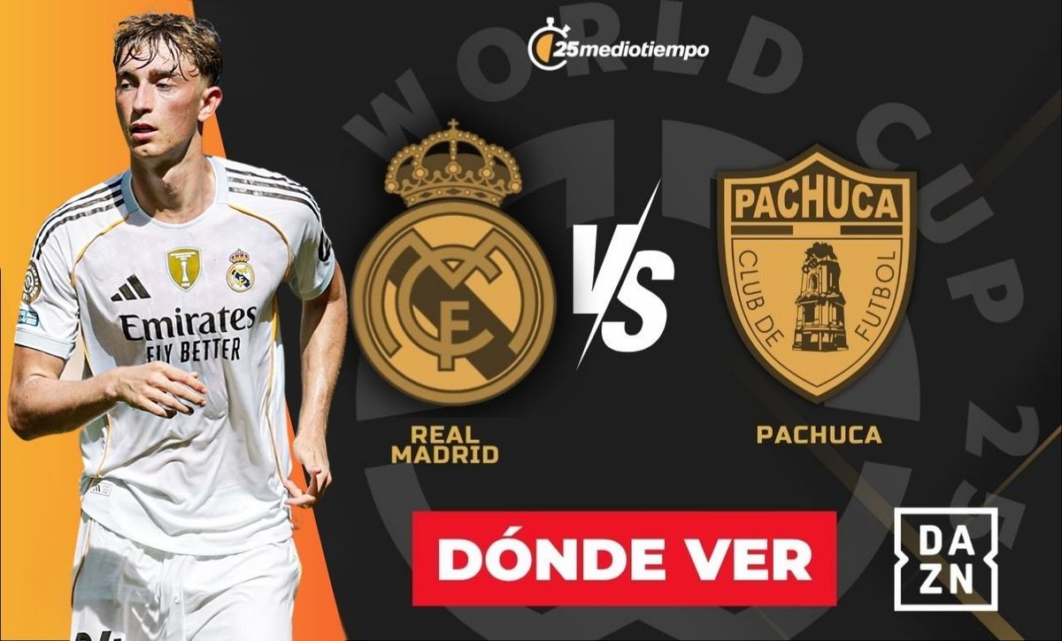 Dónde ver Real Madrid vs Pachuca EN VIVO: Mundial de Clubes 2025
