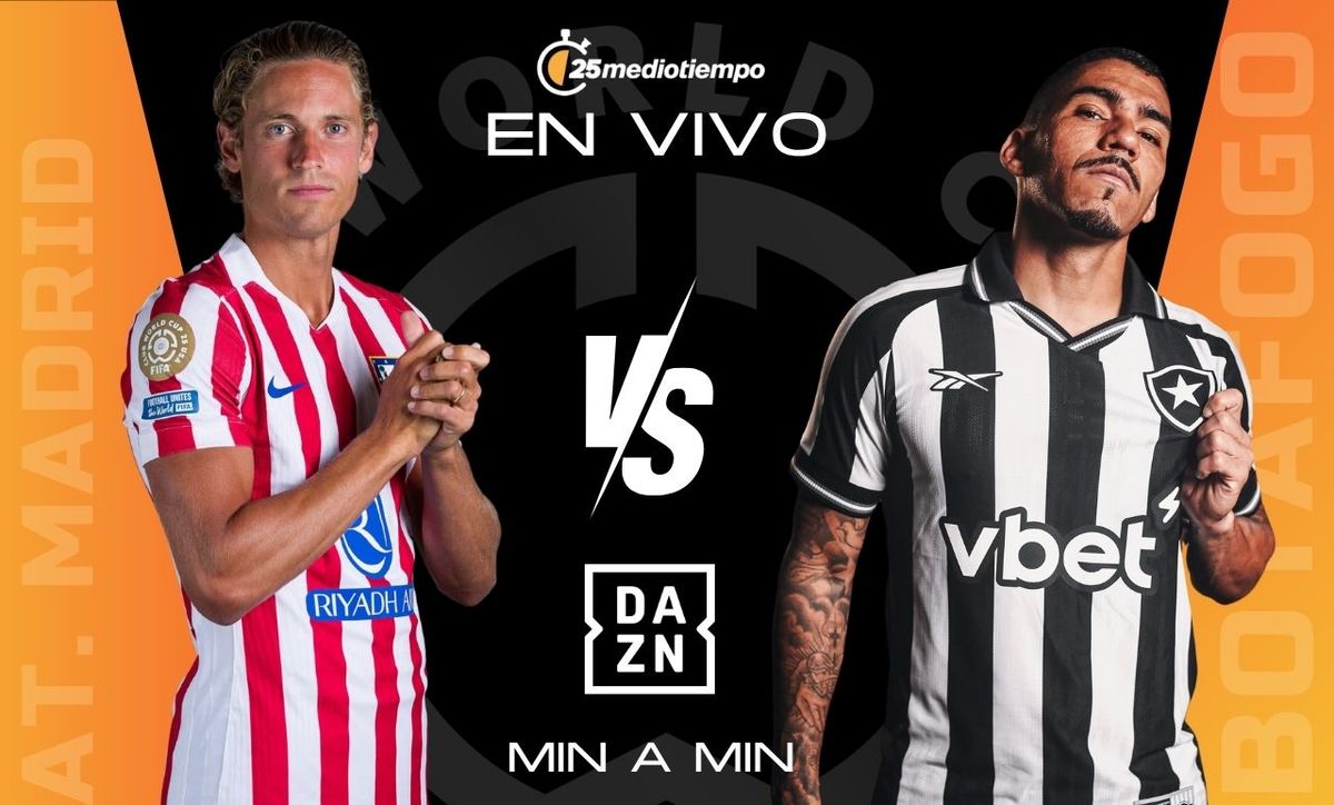 Dónde ver Atlético de Madrid vs Botafogo: Mundial de Clubes 2025