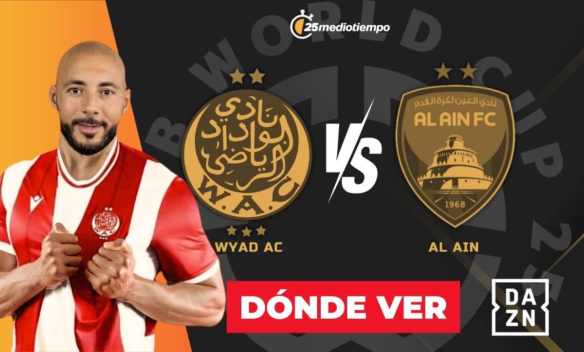 ¿A qué hora juega Wydad AC vs. Al Ain HOY Mundial de Clubes 2025?