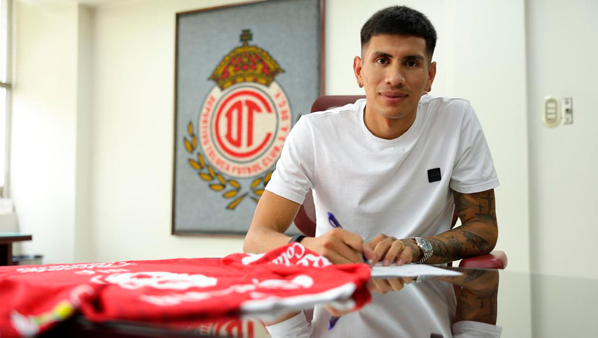 Nicolás Castro, primer refuerzo del campeón Toluca