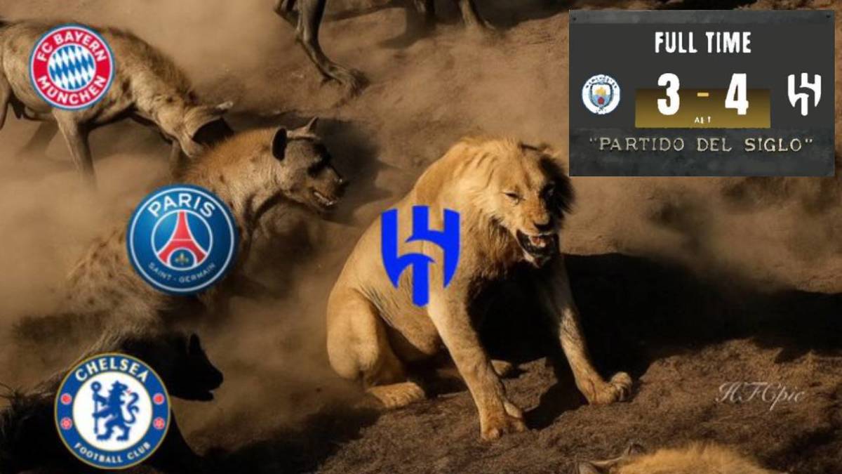 Al Hilal elimina a Manchester City y los memes se salen de control
