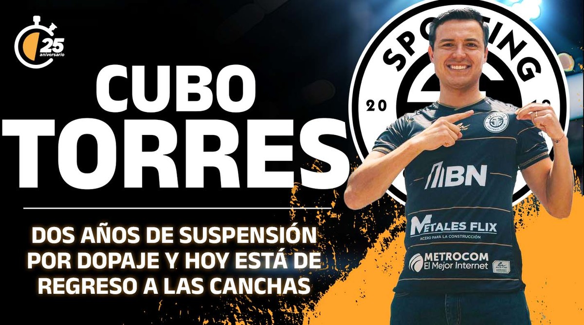 ‘Cubo Torres’ pasó por ansiedad y depresión por dopaje