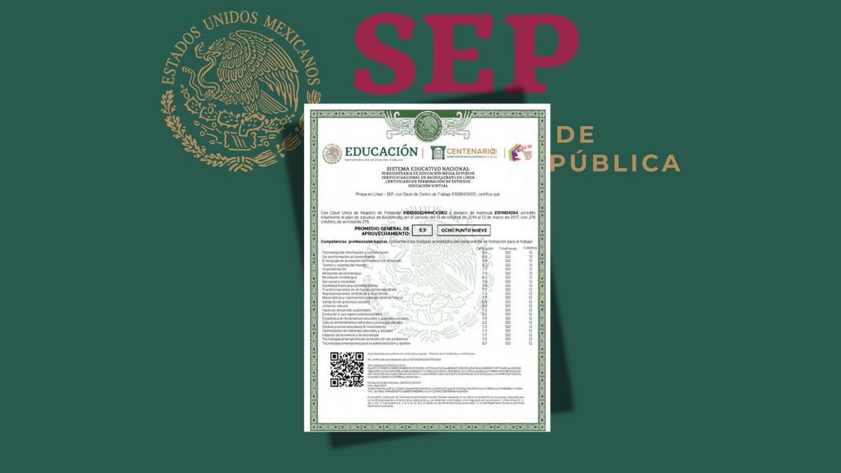 ¿Cómo descargar certificado de primaria o secundaria en México?