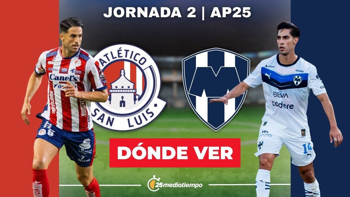 ¿A qué hora juega San Luis vs. Monterrey HOY? Horario y canal EN VIVO